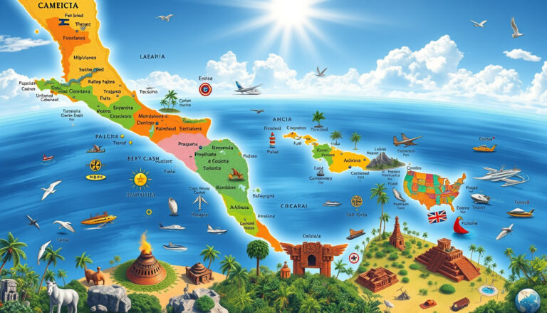 Map of Central America: Countries, Safety Rankings & Travel Guide ...